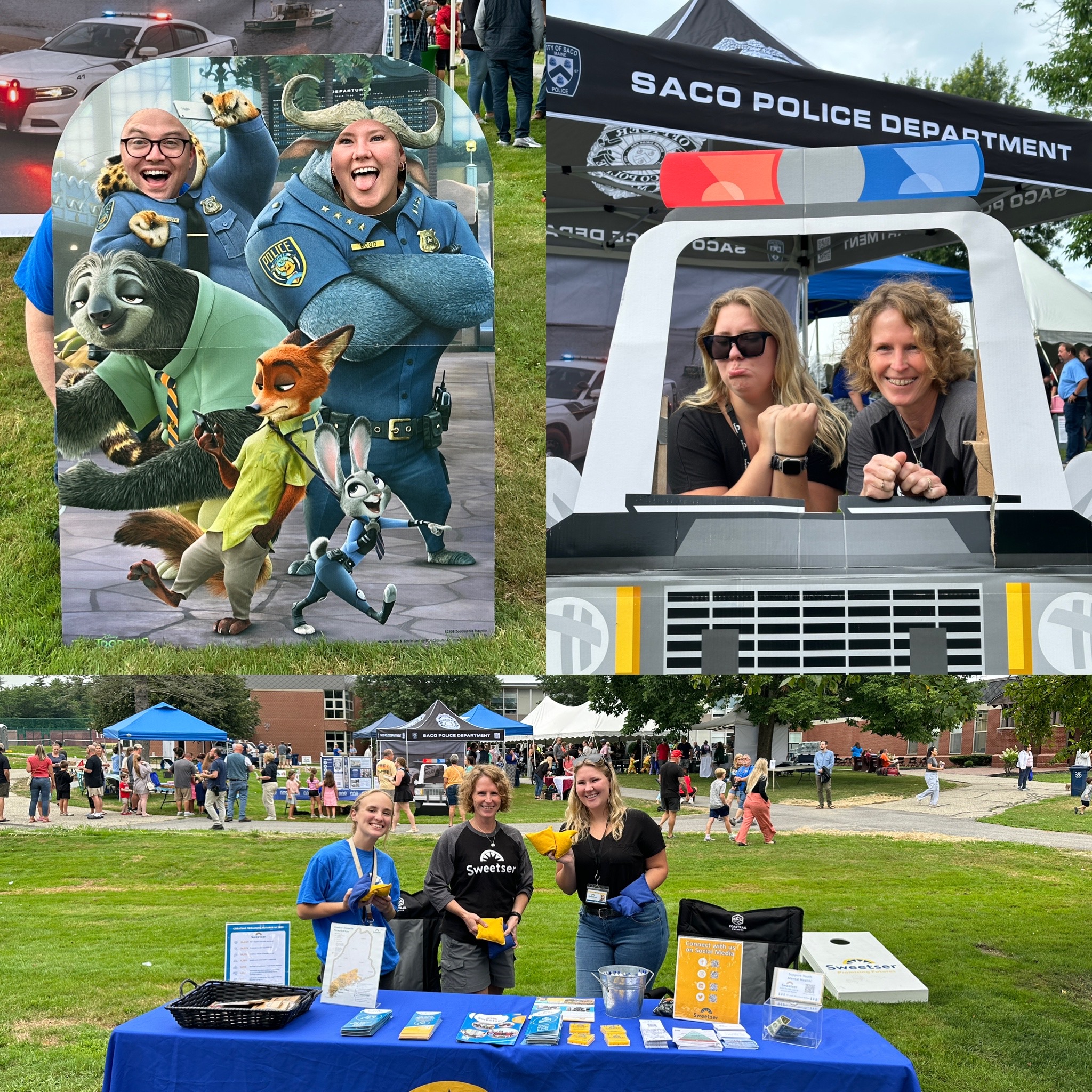 Sweetser Attends National Night Out Event in Saco - Sweetser